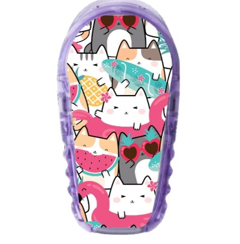 Cute Cats Dexcom G6 Stickers Dexcom G6 Stickers Diabetes Stickers Type 1 Diabetes Cat