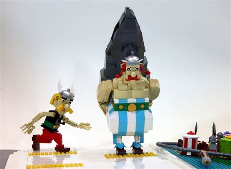 Asterix And Obelix Lego Characters Lego Design Lego Creations