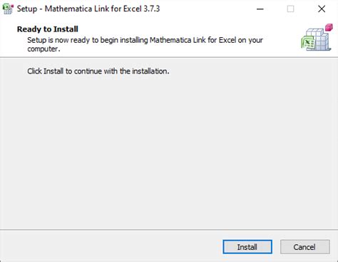 Wolfram Support Quick Answers How Do I Install Mathematica Link For Excel