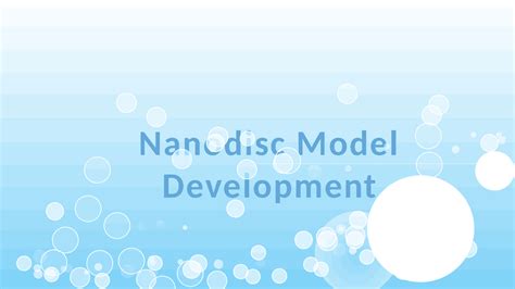 Nanodisc Model Development Docsity