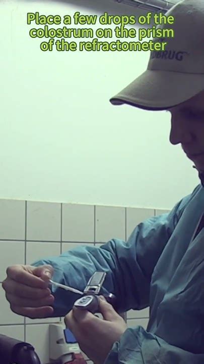 Measuring Colostrum Quality With A Brix Refractometer Youtube