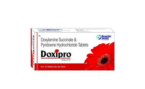 Doxylamine Succinate Pyridoxine Hydrochloride Tablets At 700 Piece