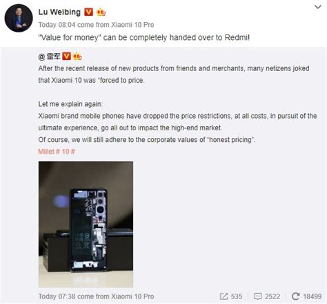 Il CEO Di Redmi Afferma Xiaomi Costa Troppo Ci Siamo Noi GizChina It