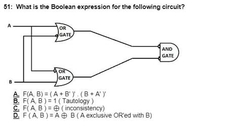 Solved 51 What Is The Boolean Expression For The Following Chegg Com