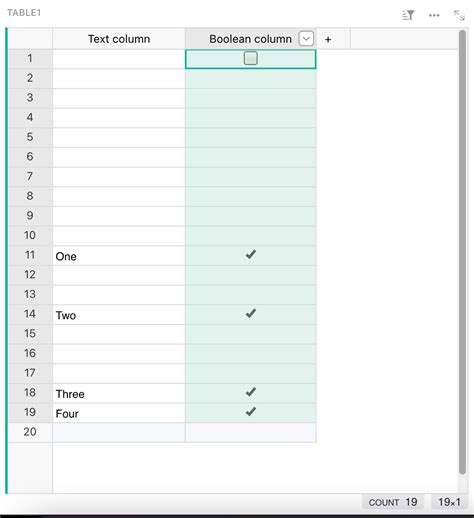 fix count for boolean columns · issue 578 · gristlabs grist core · github