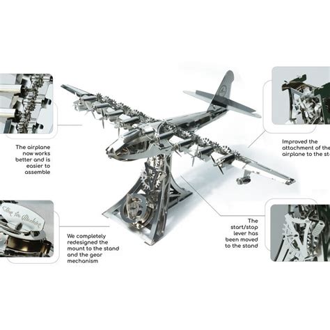 3D пъзел Time 4 Machine, Heavenly Hercules renewed, механичен, метал ...