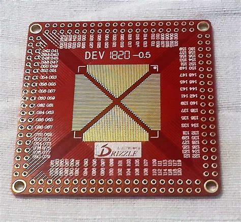 Adaptador Smd Qfp160 0 5 0 65 Mm Micro Memoria Fpga Cyberofice