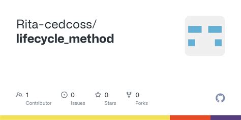 Github Rita Cedcosslifecyclemethod