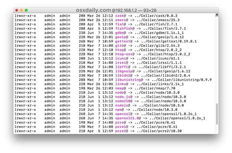 How To Find Where Homebrew Packages Are Installed On Mac