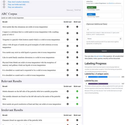 a screenshot of the interface to our labeling system described in