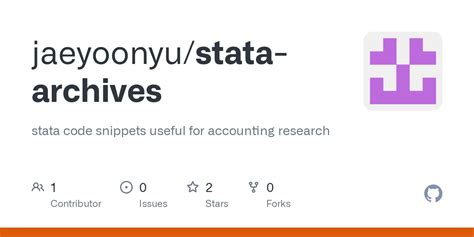 GitHub Jaeyoonyu Stata Archives Stata Code Snippets Useful For Accounting Research