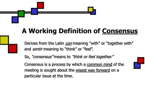 Ppt Consensus Decision Making Powerpoint Presentation Free Download