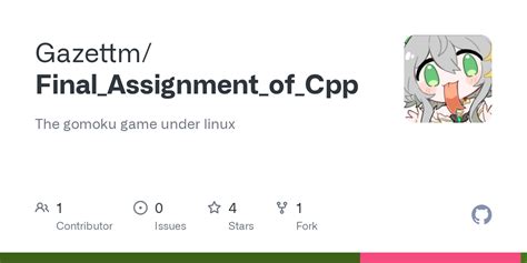 Final Assignment Of Cpp Main Cpp At Main Gazettm Final Assignment Of Cpp GitHub
