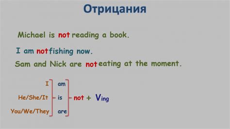 Present Continuous правила и примеры видеоурок тест