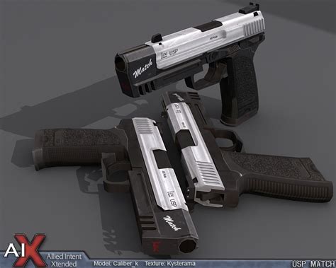 USP Match Render Image Allied Intent Xtended Mod For Battlefield 2 ModDB