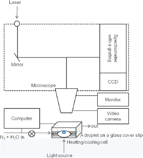 Schematic Representation Of The Experimental Setup Single Particle Download Scientific Diagram