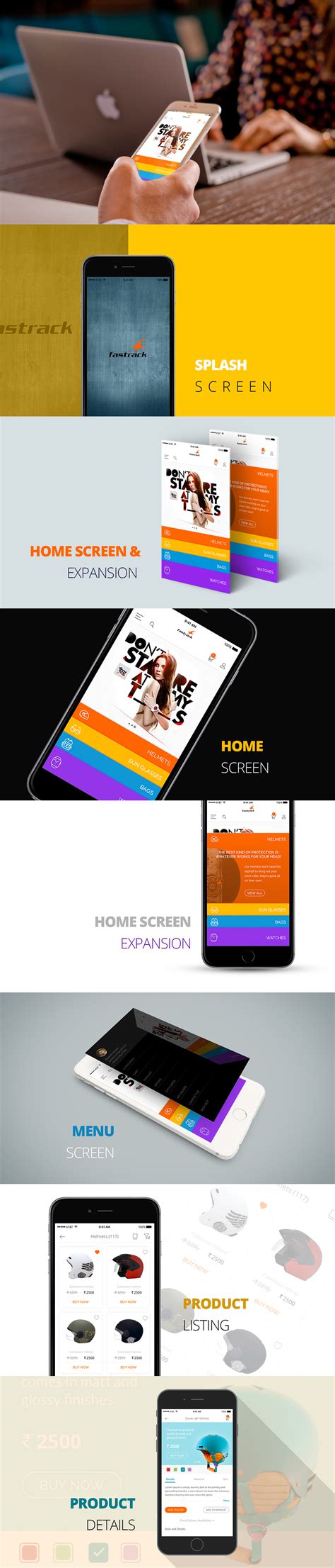 E Commerce Mobile App UI Design On Behance