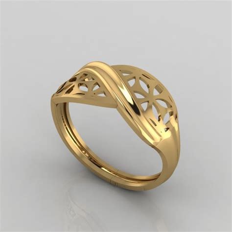 💍 Plain Ring For Women Jewelry Ring Lightweight Stl 3dm・ Stl File For
