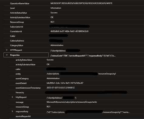 Discrepancies In Azure Activity Logs Schema And Eventdataid Field Between Event Hub And Log