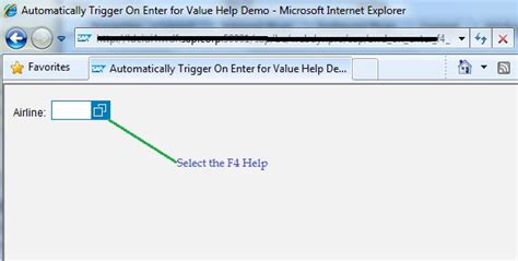 Automatically Trigger Onenter Event After Selectin Sap Community