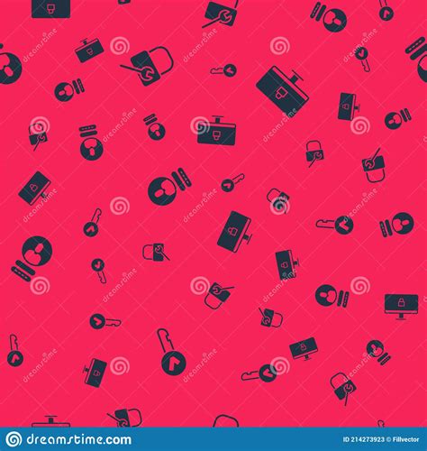 Set Key Lock Repair Create Account Screen And On Computer Monitor On