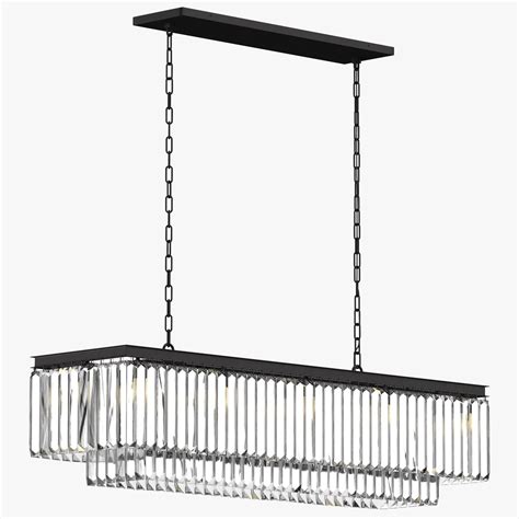 led grid ceiling light on 3d model 24 3ds blend c4d fbx max ma