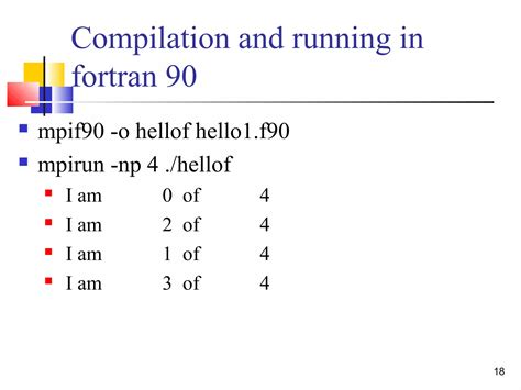 Introduction To Mpi Ppt Programming Languages Computing