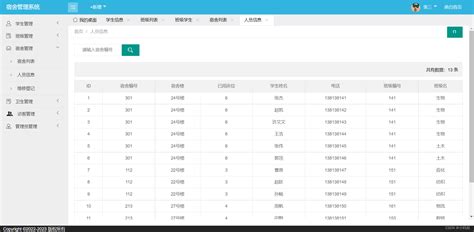 基于springbootmybatismysqlhtml实现学生宿舍管理系统宿舍管理系统html Csdn博客