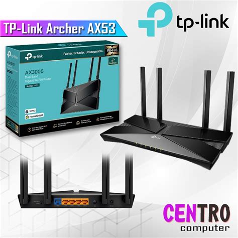 Jual Tp Link Archer Ax Dual Band Gigabit Wi Fi Router Tplink Archer Ax Shopee Indonesia