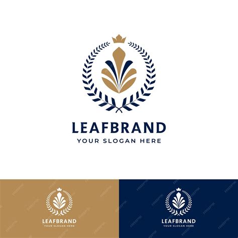 Premium Vector Leaf Brand Logo Design Vector Template