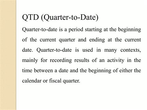 Introduction To ARR APC YTD QTD And MTD PPTX Business Accounting Finance Business