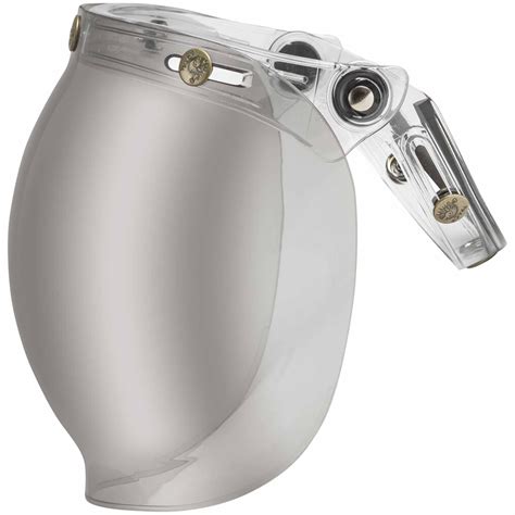 Gmax Bubble 3 Snap Flip Up Universal Face Shield Helmet Accessories