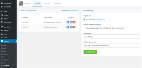 set up the sendgrid driver in fluentsmtp fluentsmtp