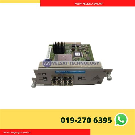 Hp Procurve 2p 10 Gbe Sfp Al Module J9008a With J9150a Transceiver Module Shopee Malaysia