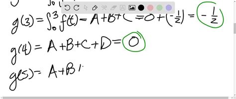 Let Gx ∫x0 Ft Dt Where F Is The Function Whose Graph Is Shown A Evaluate Gx For X