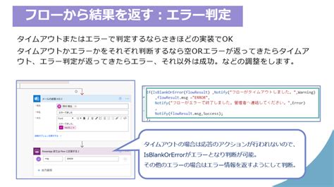 Power Apps と Power Automate 連携 その② フロー呼び出しとアプリへ返却 Power Apps Tips ログ