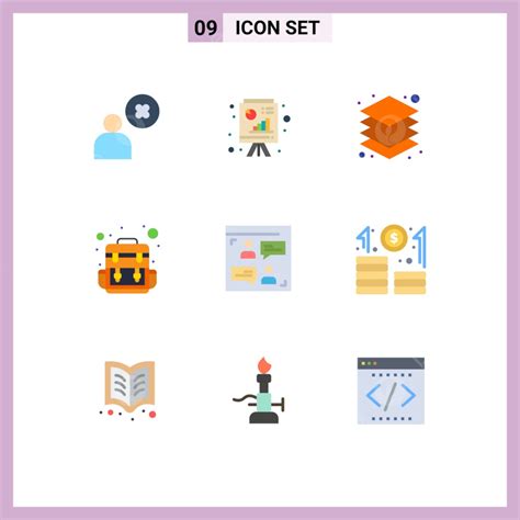 User Ui Vector Hd Images Set Of 9 Modern Ui Icons Symbols Signs For User Fire Modern Vector