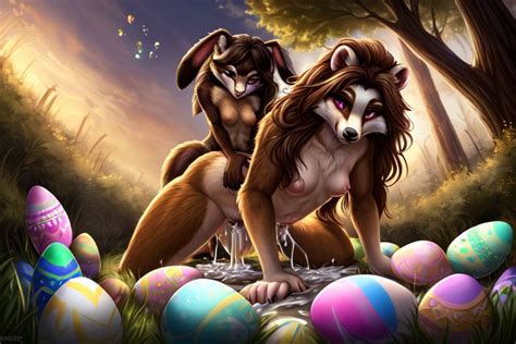 Rule 34 Ai Generated Cumming Easter Easter Bunny Female Ferret Male Naughty Ferrets Sex From