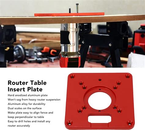 Fafeicy Universal Router Table Insert Plate Aluminium India Ubuy