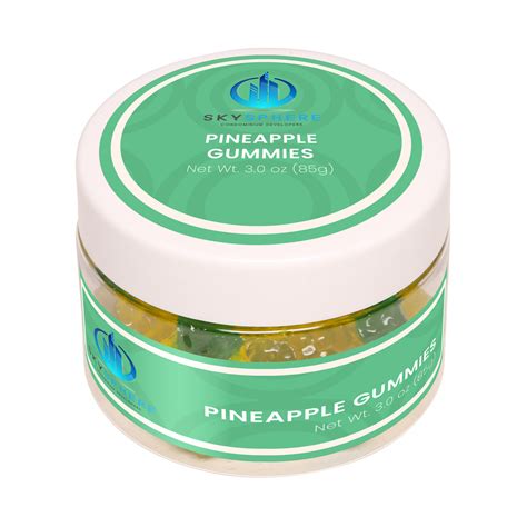 Pineapple Gummies Small Jar Hpg Brands