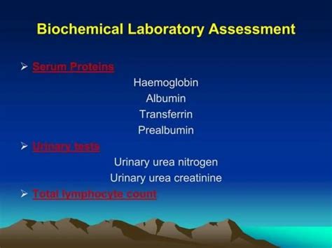 Nutritional Assessment Methods And Signs Pptx
