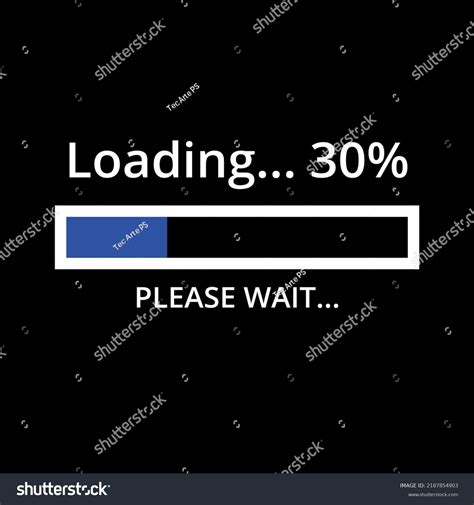 vector loading progress bar loading icon stock vector royalty free