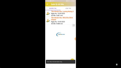free code Android App quản lý chi tiêu Android Studio ngôn ngữ java Sàn giao dịch source