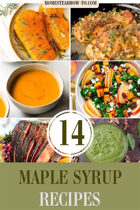 Creative Maple Syrup Food And Dinner Ideas With Savory Flavors