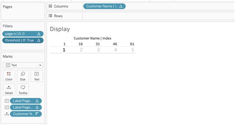 Ultimate Guide To Tables In Tableau Part 2 Pagination Phdata