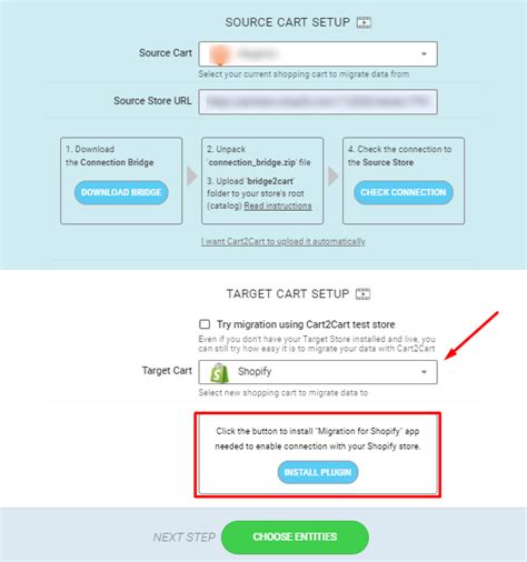 How To Migrate To Shopify Via Migration For Shopify App Cart2cart Faq