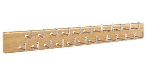 Rev A Shelf CWSBR Classic Closet Natural Wood Tie Rack Build Com