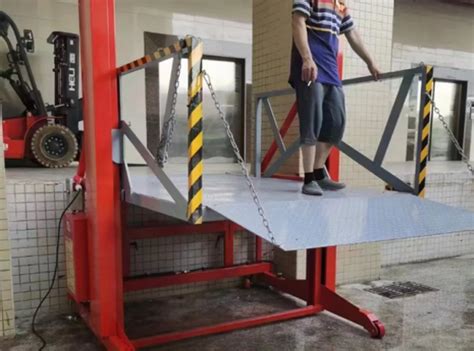 Container Unloading Platform Starlink Lift