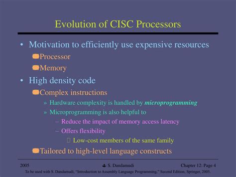 Ppt Evolution Of Cisc And Risc Processors From Complexity To Simplicity In Mips Architecture
