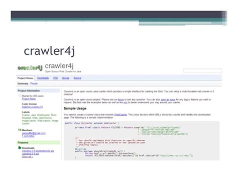 search engine and web crawler
